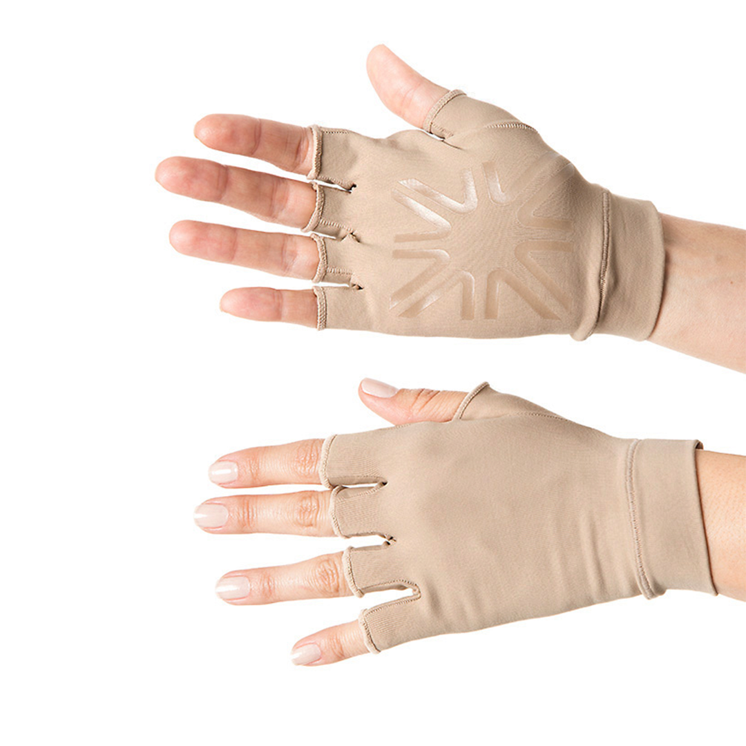 Luva Protetora Do Sol Curta Uv Line P CHOCOLATE | Santa Apolônia